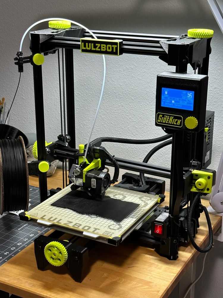 Review of TAZ SideKick 3D Printer for Tabletop Gaming | LulzBot